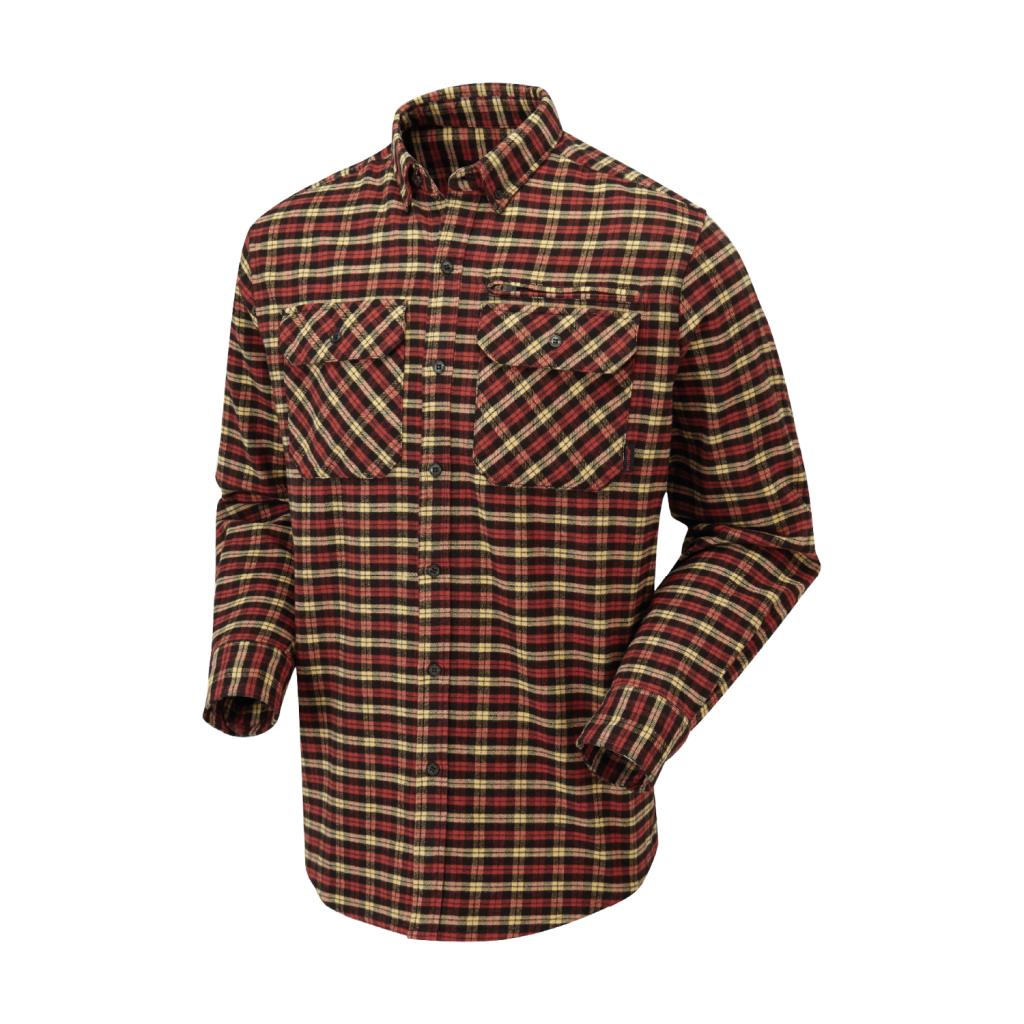 ShooterKing Field Shirt - Heavyweight - Red/Yellow Check - Men | Thomas ...